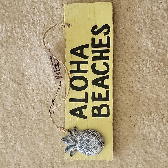 Other | Aloha Beaches Sign | Poshmark
